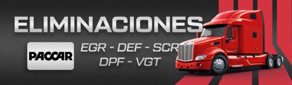 Eliminar Paccar DPF EGR DEF SCR - Turbo Diesel Interfaces